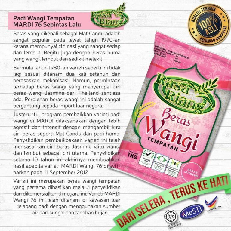 Beras Wangi Rasa Riang – Rasa Riang